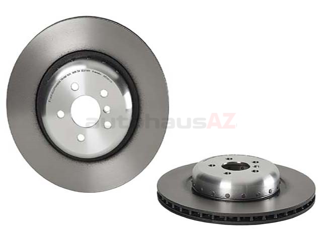 Brembo 34216860927, 09D90113 Disc Brake Rotor; Rear Left - BMW ...