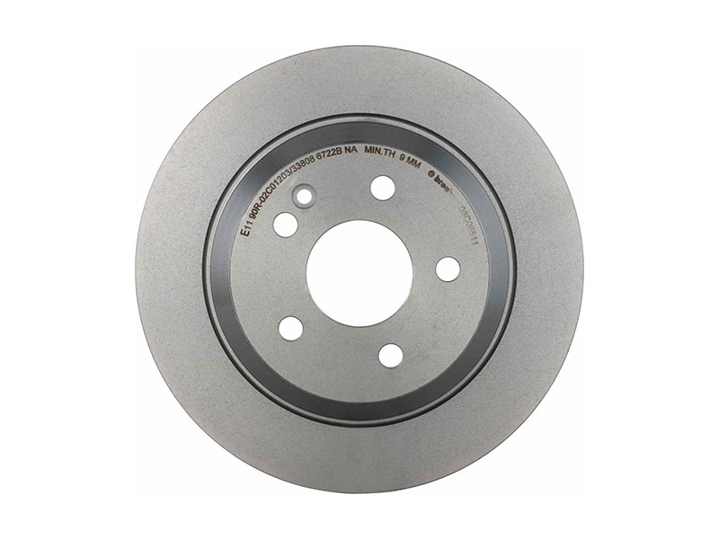 Brembo 447423001207, 08C06511 Disc Brake Rotor; Rear - Mercedes ...