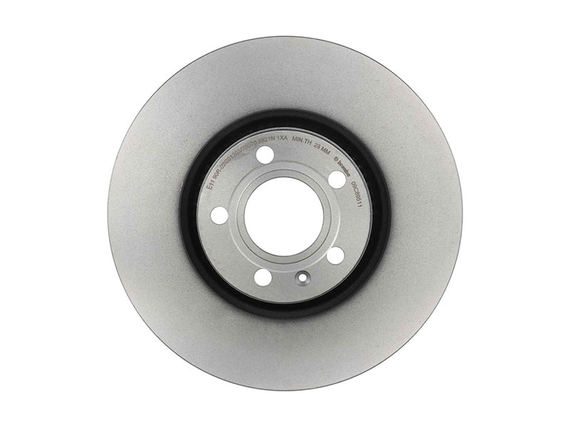 Brembo 4F0615301E, 09C89511 Disc Brake Rotor; Front - Audi