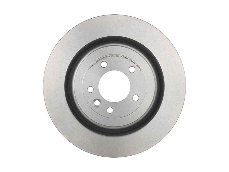 Brembo LR033303, 09B50411 Disc Brake Rotor; Rear - Land Rover