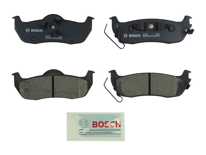 Bosch QuietCast Ceramic BC1041 Brake Pad Set; Rear - Infiniti, Nissan