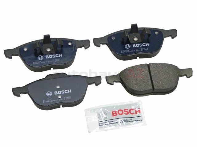 Bosch QuietCast Ceramic BC1044 Brake Pad Set; Front - Ford, Mazda ...