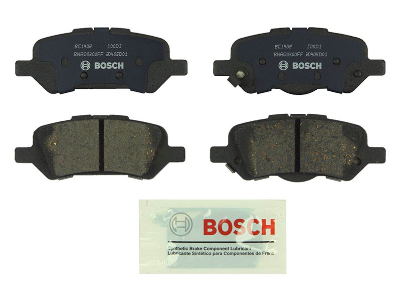 Bosch QuietCast Ceramic BC1402 Brake Pad Set; Rear - Toyota