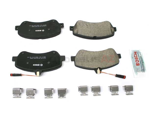 Bosch QuietCast Ceramic BC1406, 0064202420 Brake Pad Set; Front ...