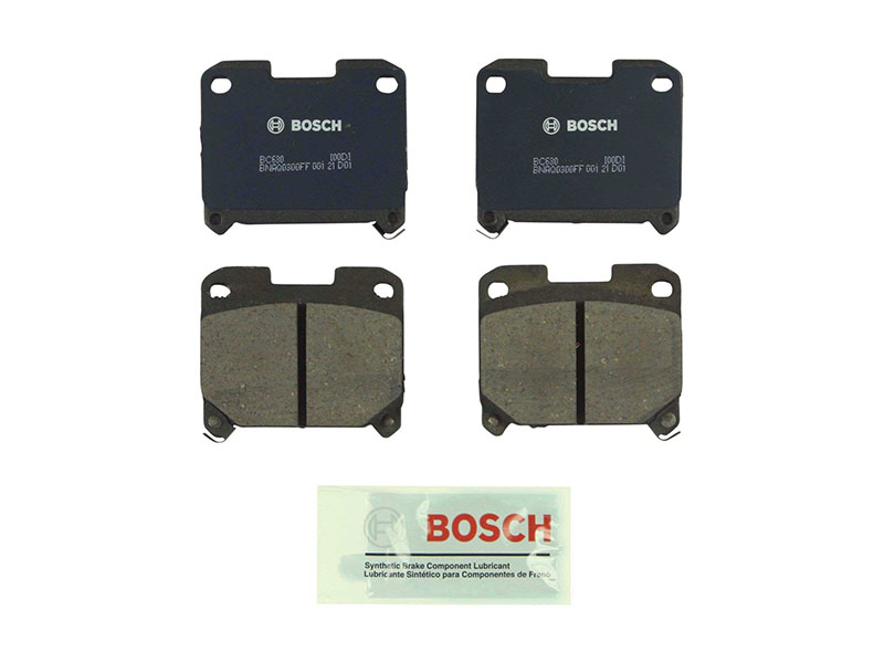 Bosch Quiet Cast BC630 Brake Pad Set; Rear - Toyota