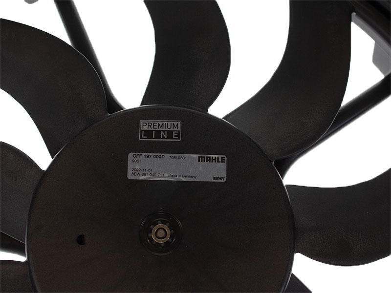 Mahle Behr Engine Cooling Fan Assembly 17427603658 BMW 535i xDrive 535xi