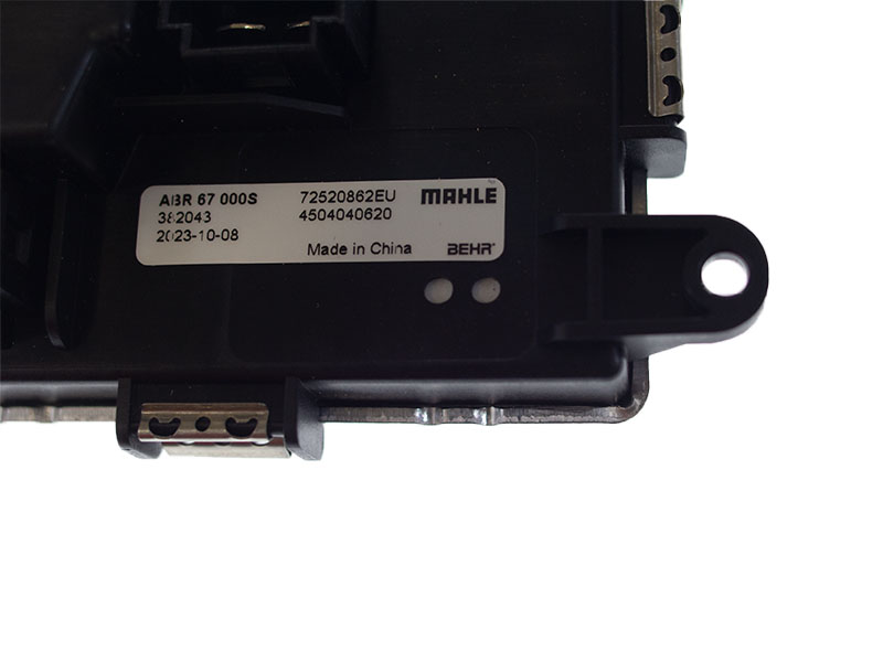 Mahle Behr 2128702110, 70815857NA HVAC Blower Motor Regulator ...