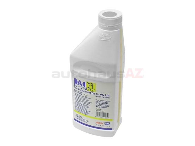 Mahle Behr 351214021, 70818176NA Refrigerant Oil; 1 Liter