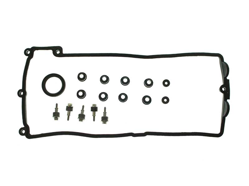 Genuine BMW 11127513195 Valve Cover Gasket Set; Left, Cylinders 5-8 - BMW
