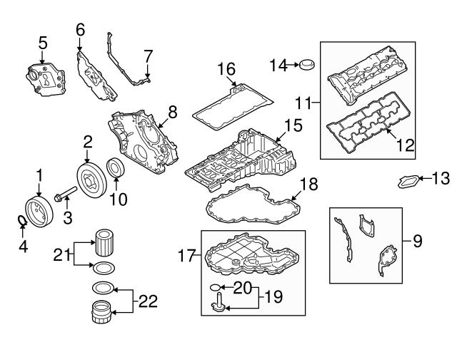 Genuine BMW 11128621958 Valve Cover Gasket; Left - BMW | 11127578669