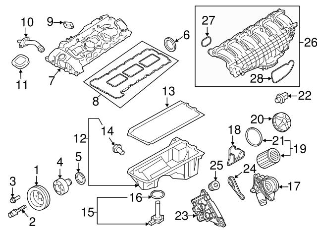 Genuine BMW 11427850293 Thermostat Housing - BMW
