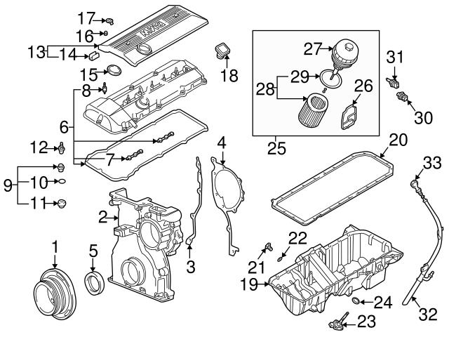Genuine BMW 11437502109 Oil Dipstick Tube - BMW