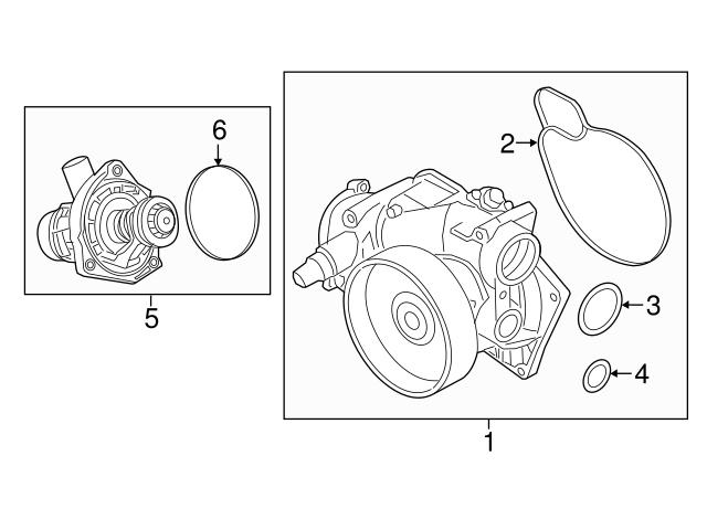 Genuine BMW 11538685978 Thermostat - BMW | 11538602282