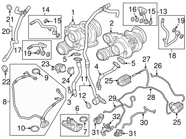 Genuine BMW 11657846163 Vacuum Line - BMW