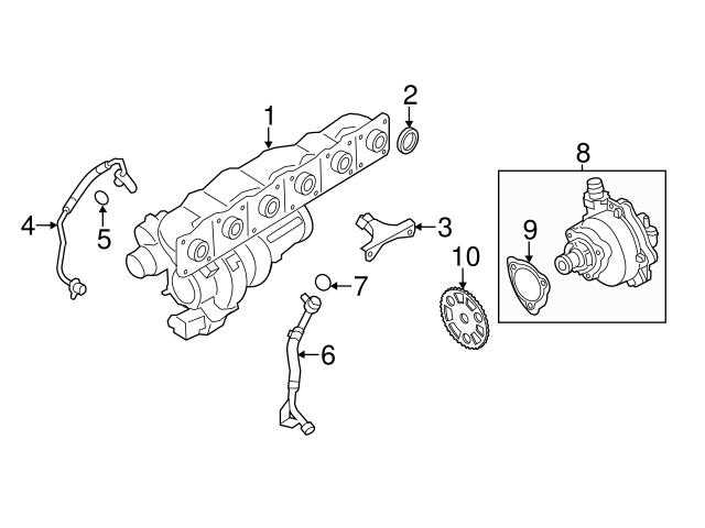 Genuine BMW 11668618897 Vacuum Pump - BMW