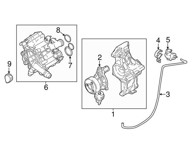 Genuine BMW 11747797129 Vacuum Hose/Line - BMW | 11747785754