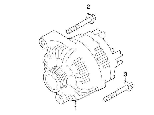 Genuine BMW 12317605061 Alternator - BMW | 12317605478 12317605479