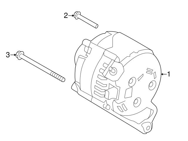 Genuine BMW 12317640132 Alternator - BMW, Mini | 1042118181 12317640875 ...