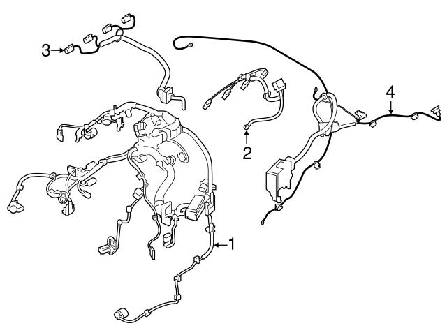 Genuine BMW 12518507885 Engine Wiring Harness - BMW