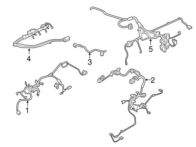 Genuine BMW 12518654233 Engine Wiring Harness - BMW | 12517619144 ...