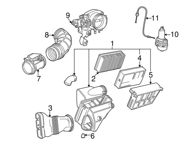 Genuine BMW 13547840422 Throttle Body/Housing - BMW | 13547832168