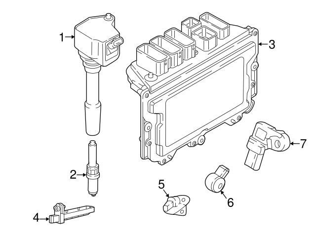 Genuine BMW 13628637899 Manifold Absolute Pressure Sensor - BMW ...