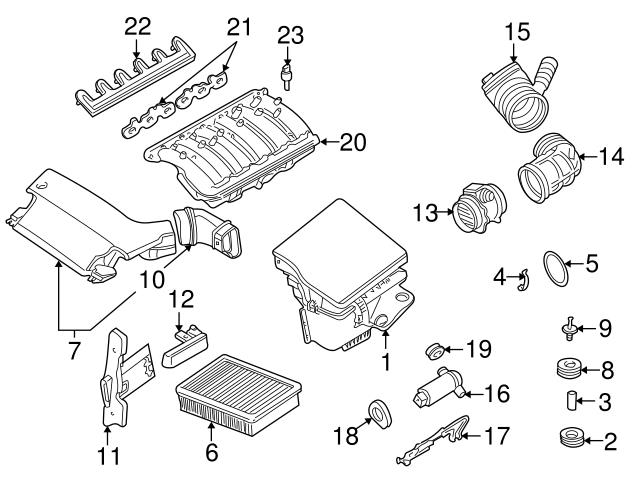 Genuine BMW 13629899008 Air Charge Temperature Sensor | 13621739510