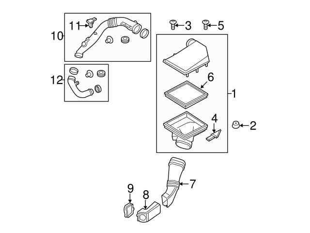 Genuine BMW 13717605586 Air Intake Hose - BMW
