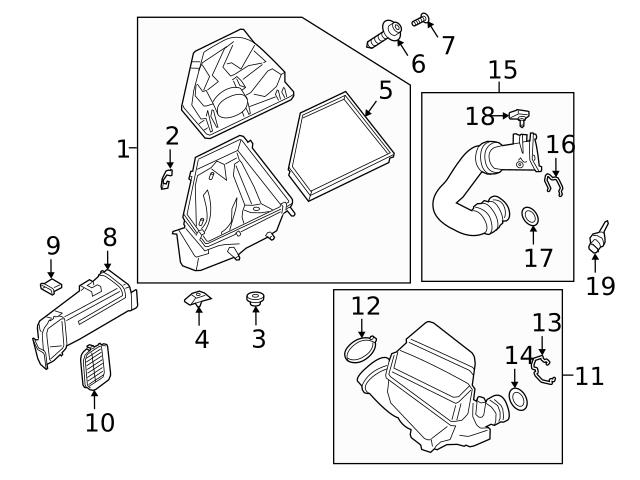 Genuine BMW 13718580428 Air Filter - BMW | 13715A788D9