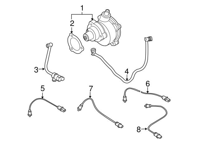 Genuine BMW 13907548906 Evaporative Emissions System Lines - BMW