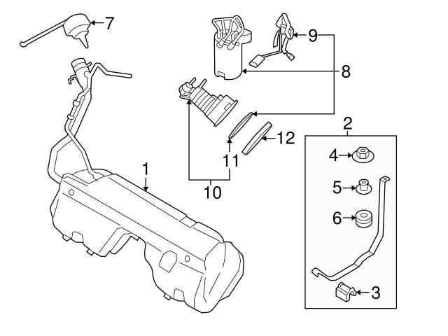 Genuine BMW 16117313794 Fuel Filter Kit - BMW