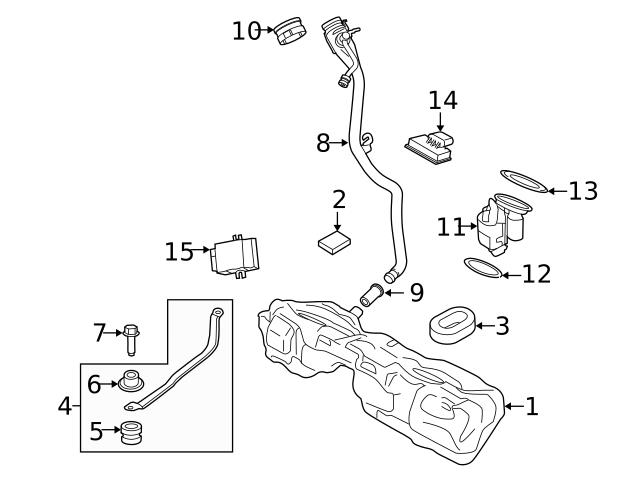 Genuine BMW 16117473444 Fuel Pump, Electric - BMW