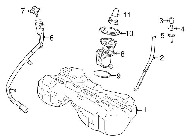 Genuine BMW 16117476105 Fuel Pump Module Assembly - BMW | 16117408470