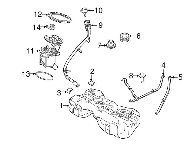 Genuine BMW 16138485646 Fuel Temperature Sensor - BMW | 16137447412