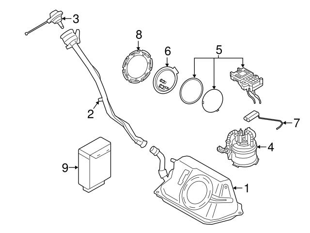 Genuine BMW 16149425925 Fuel Pump Driver Module - BMW | 16147391012 ...