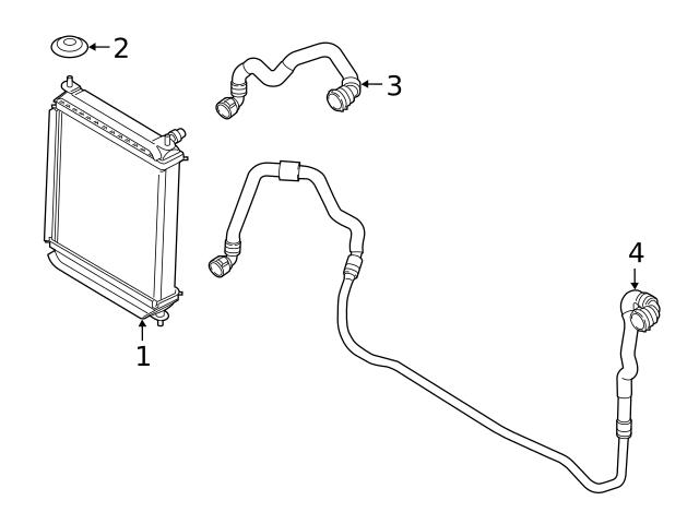 Genuine BMW 17117560816 Radiator - BMW | 17118697893