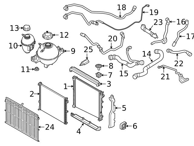 Genuine BMW 17119424427 Stone Guard - BMW