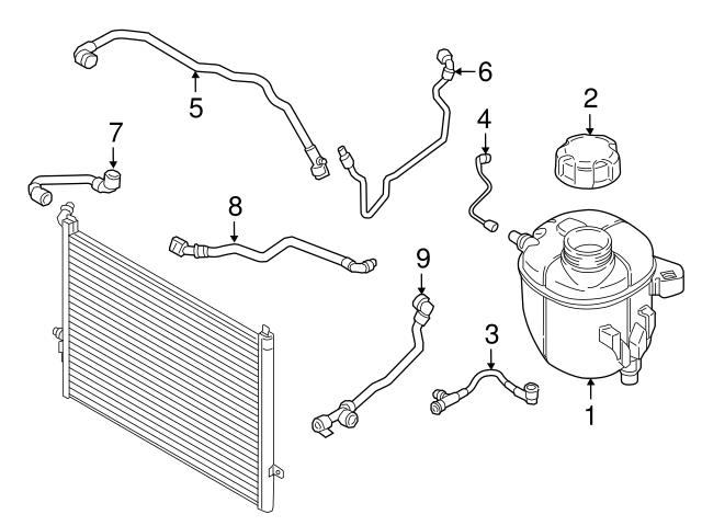 Genuine BMW 17128670995 Coolant Hose; Inner - BMW