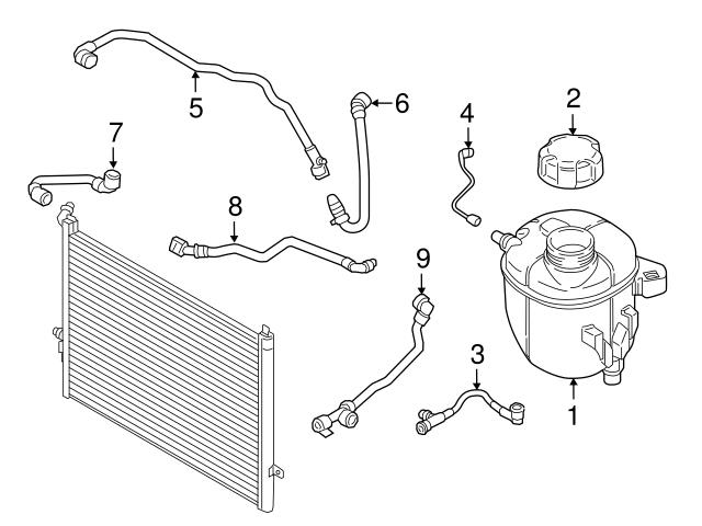 Genuine BMW 17128632260 Coolant Pipe; Outer - BMW