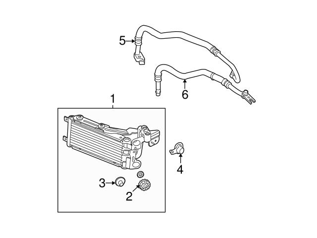 Genuine BMW 17227567207 Oil Cooling Line/Hose - BMW | 17224542055 ...