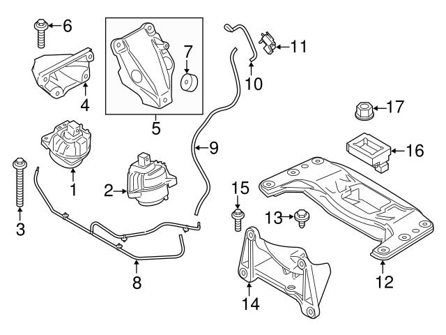 Genuine BMW 22116777607 Vacuum Hose/Line - BMW