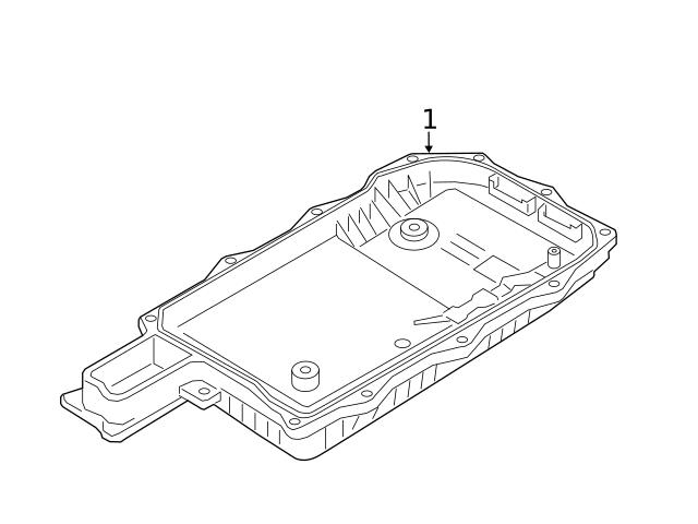 Genuine BMW 24118632189 Auto Trans Oil Pan - BMW