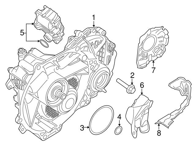 Genuine BMW 27217645837 Transfer Case Motor - BMW