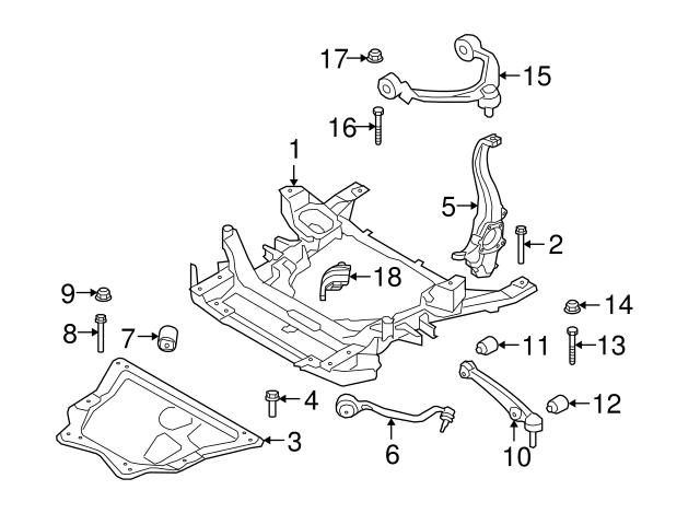 Genuine BMW 31216869870 Steering Knuckle; Front Right - BMW | 31216773784