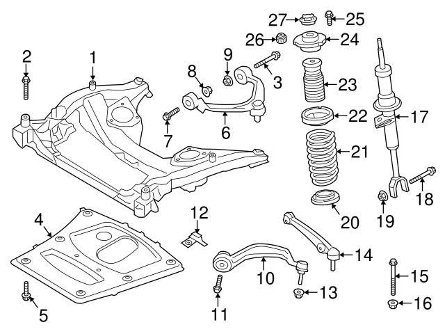Genuine BMW 31336789373 Shock Bumper; Left Upper, Right Upper - BMW