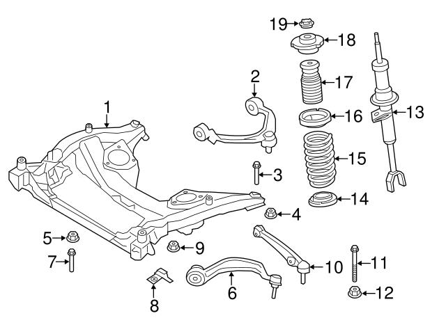 Genuine BMW 31336798821 Coil Spring; Left, Right - BMW