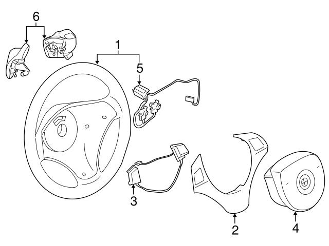 Genuine BMW 32306795572 Steering Wheel - BMW | 32306772335 32306777631