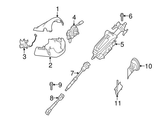 Genuine BMW 32306864137 Steering Shaft; Upper - BMW | 32306774108 ...