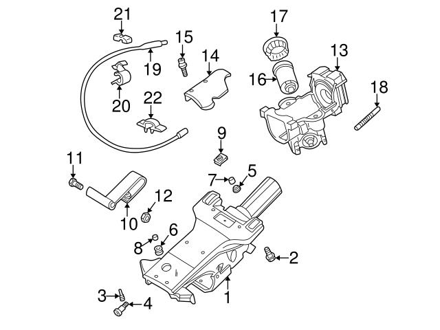 Genuine BMW 32321092780 Ignition Lock Cylinder - BMW | 32320002723