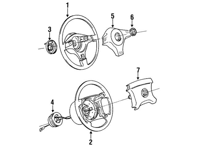 Genuine BMW 32331117279 Steering Wheel Emblem - BMW